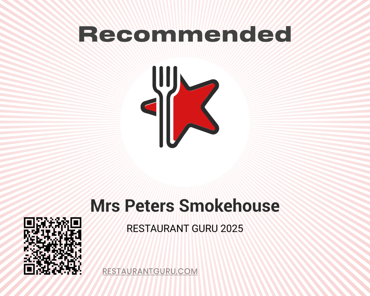Awards | Mrs Peters Smokehouse